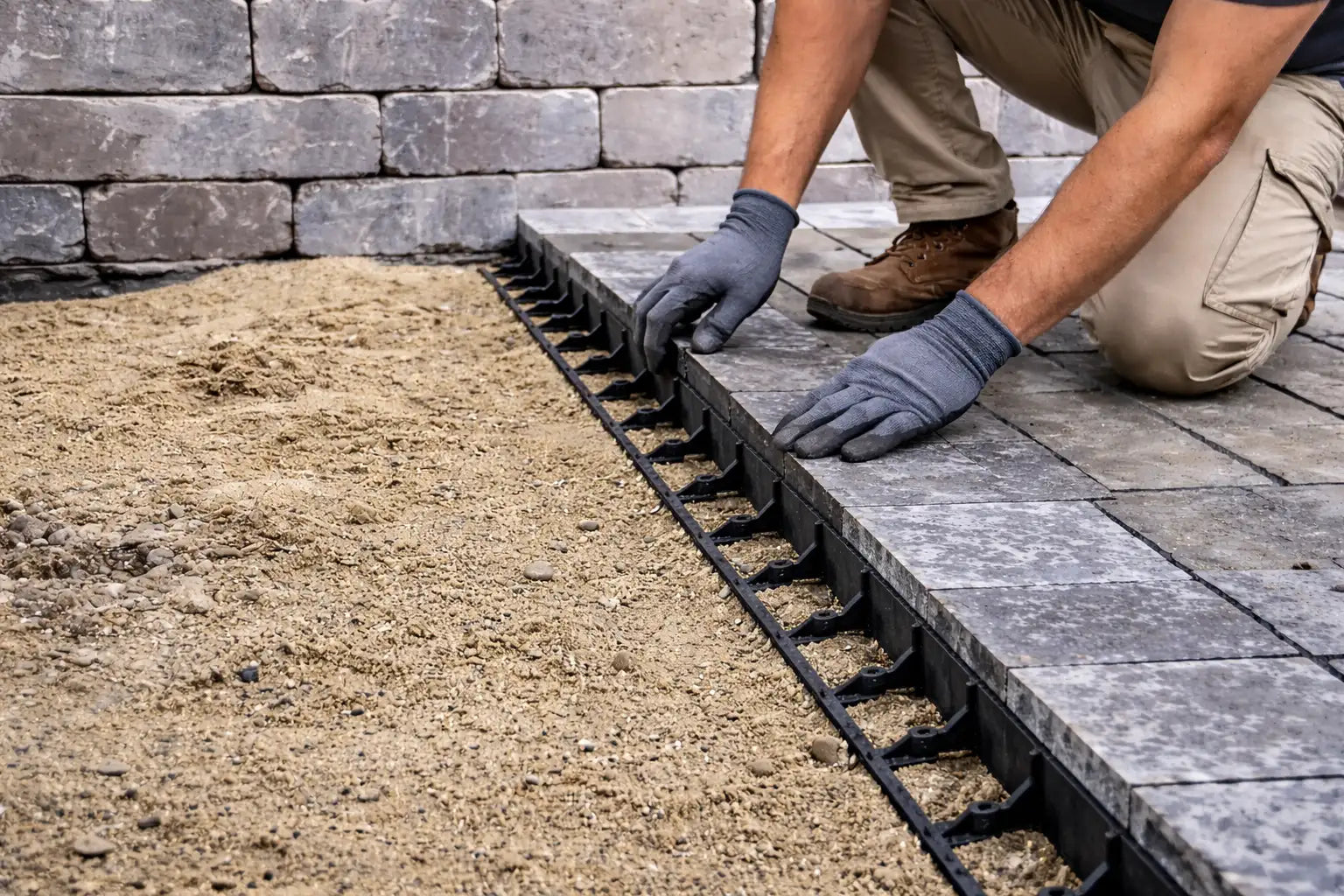 Best Paver Edging for Patios, Walkways, and Driveways – Rivendell ...