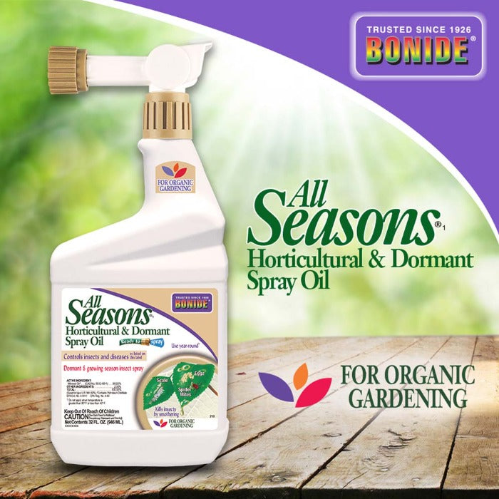 Bonide All Seasons Horticultural & Dormant Oil - Ready To Spray ...