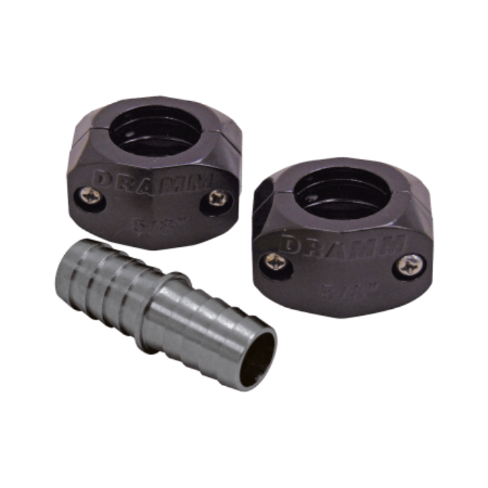 Dramm Splice and Ferrule - 5/8 Inch Hose – Rivendell Distribution