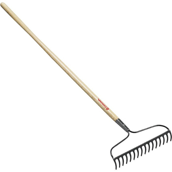 Corona Bow Head Rake - 16 Inch Head Wood Handle – Rivendell Distribution